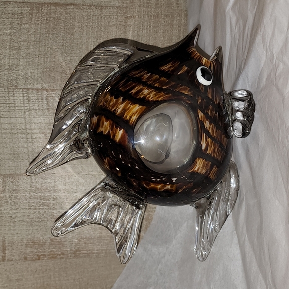 Accents | Exotic Art Glass Seethrough Tropical Fish | Poshmark